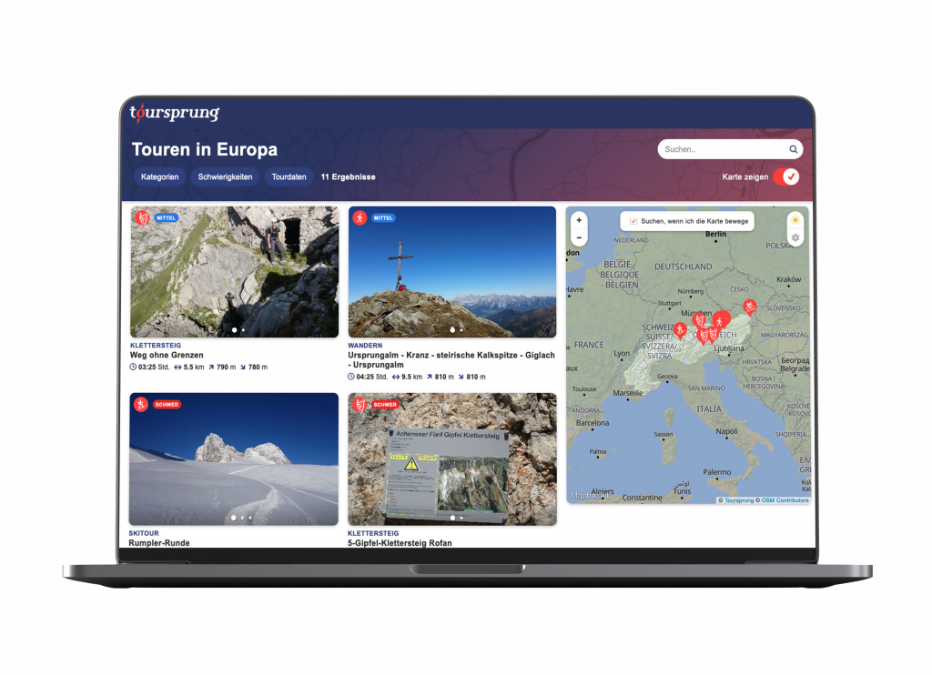 POI- & Tourenmodul - Maptoolkit